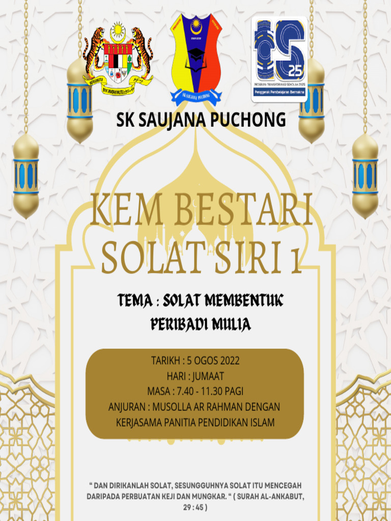 Buku Program Kem Bestari Solat Siri 1 | PDF