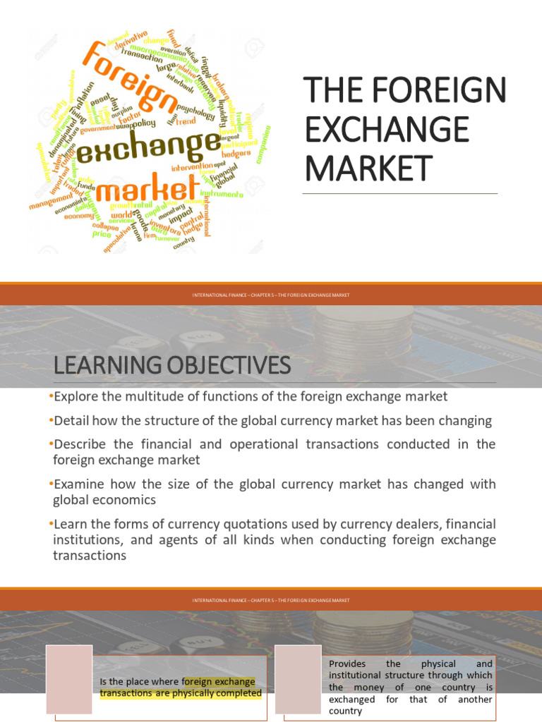 Chapter 5 - The Foreign Exchange Market - Blackboard | PDF | Exchange ...