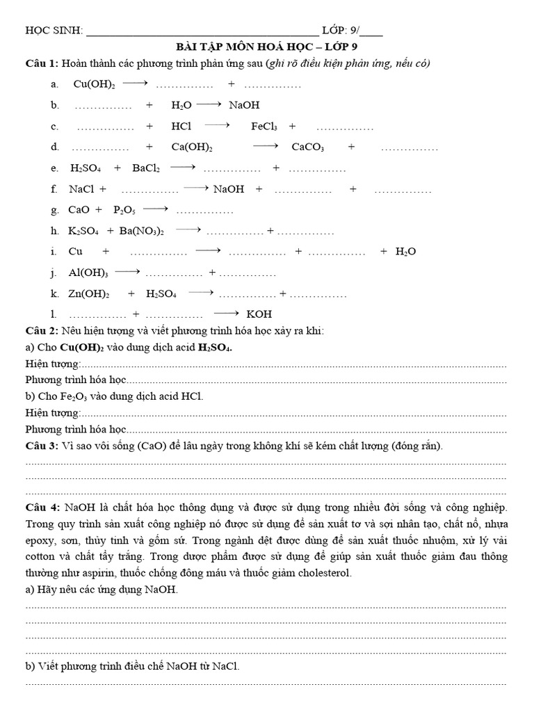 Kiem Tra 1 Tiet | PDF