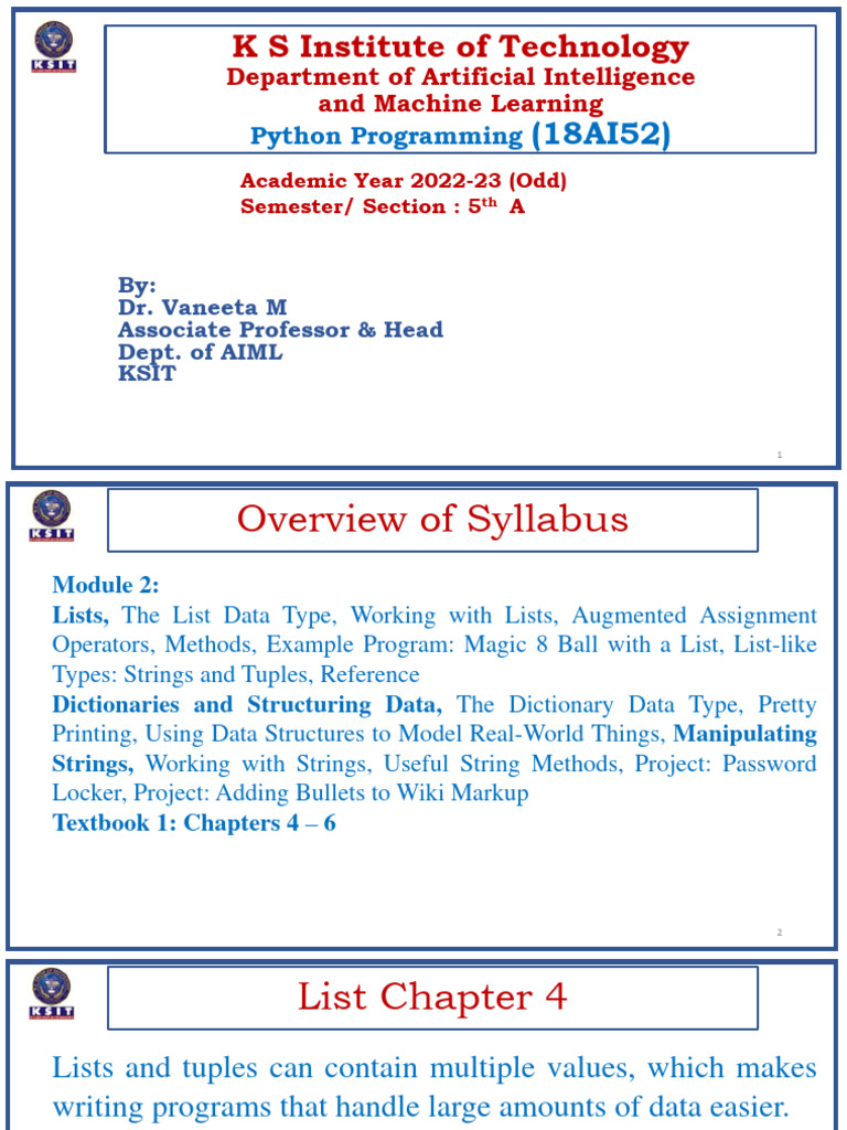 PP Module 2 - PPT | PDF | Computer Programming | Software Engineering
