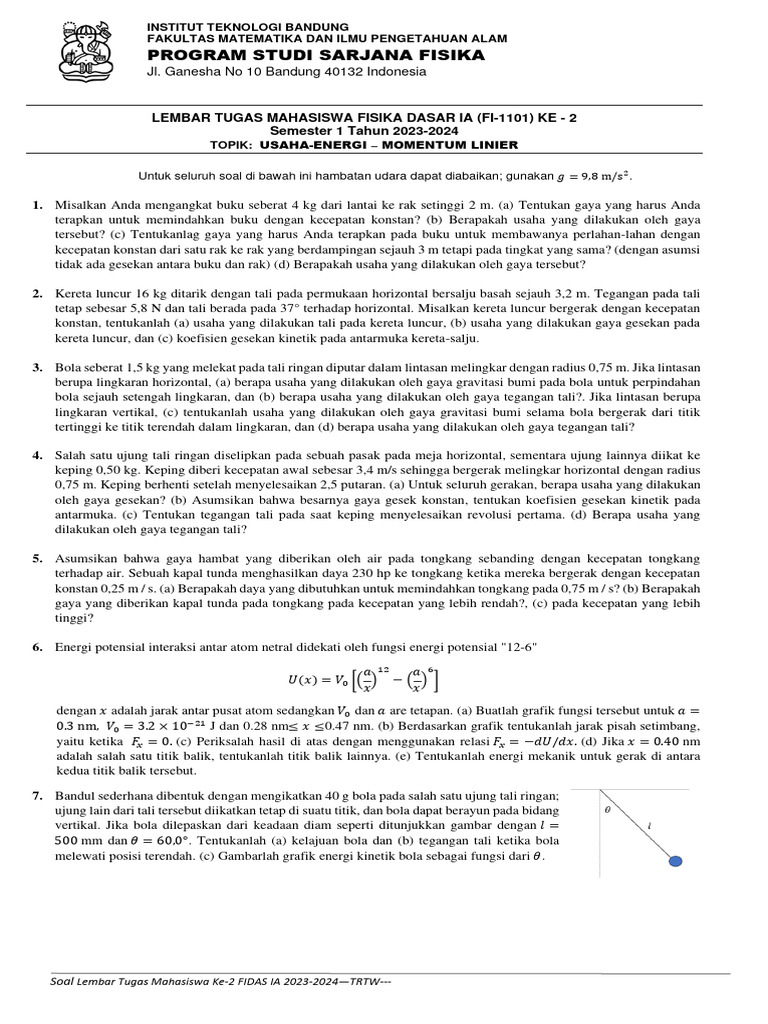 SOAL Modul 2 Fidas IA - 2023-2024 | PDF