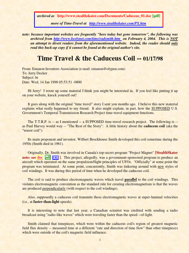 Caduceus 01 | PDF