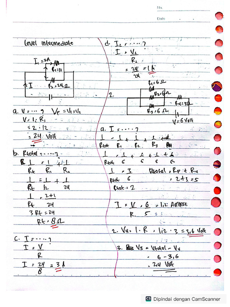 Tugas BTB Fisika Rangkaian | PDF