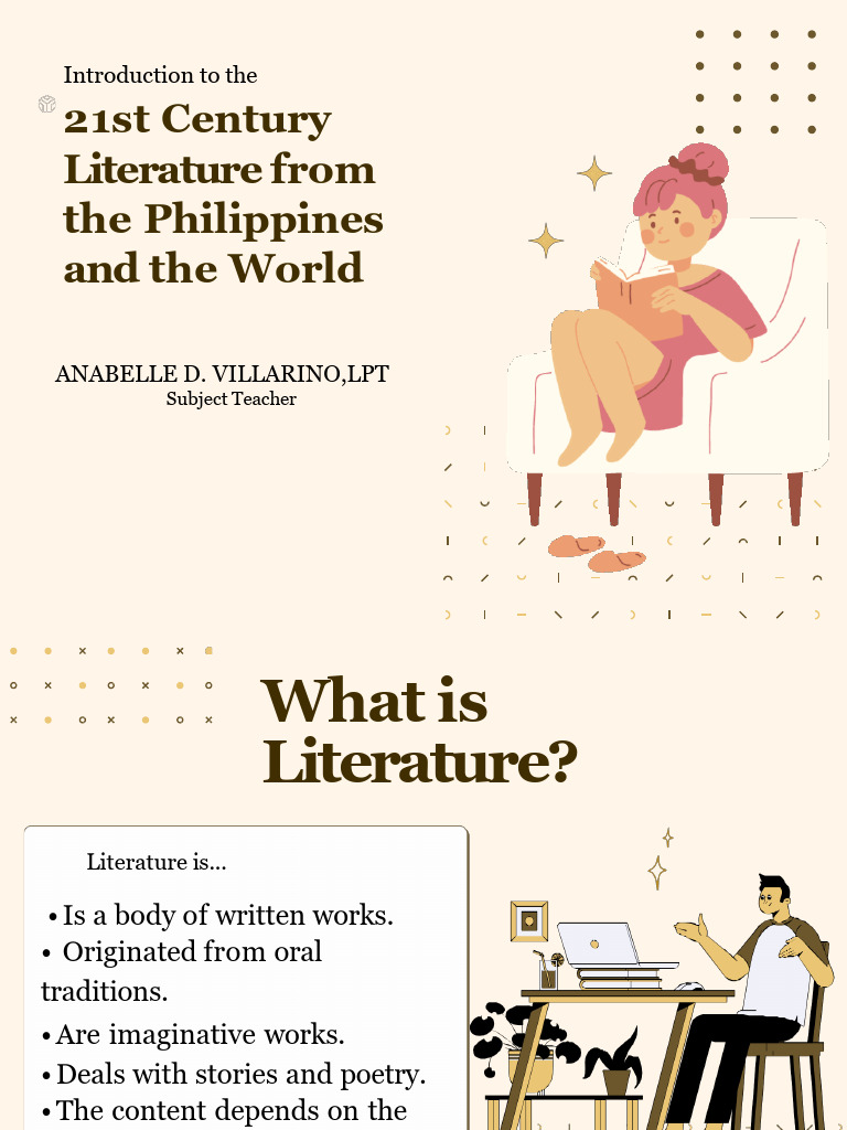 21st Century Philippine Literature Overview | PDF