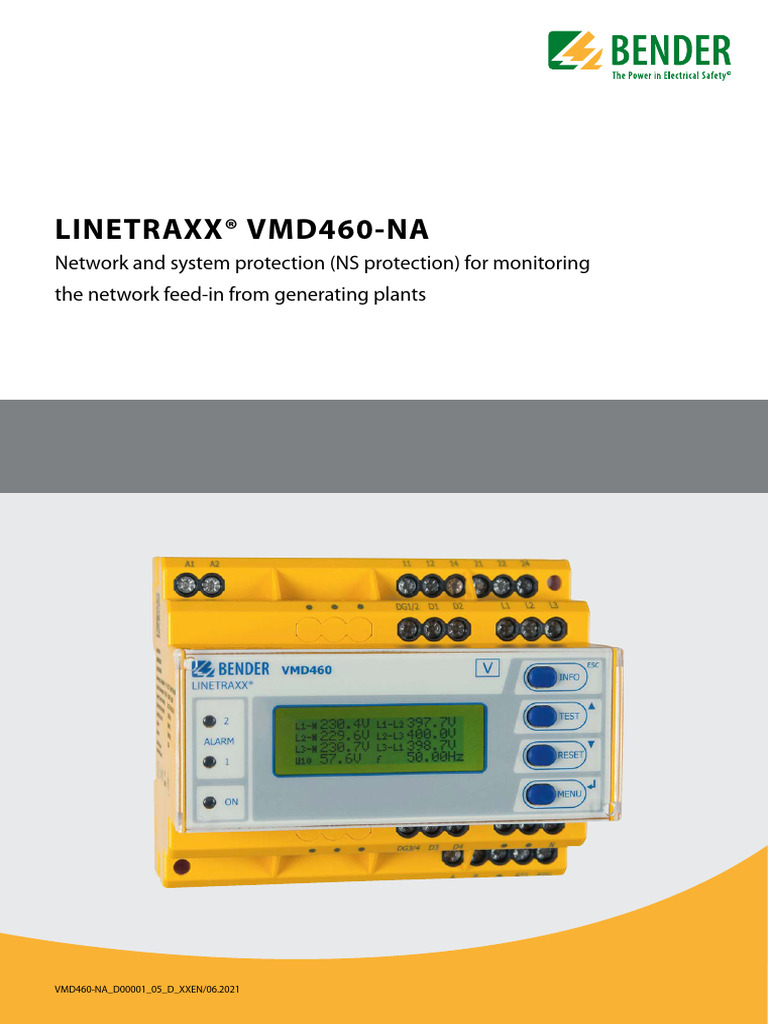 Vmd460-Na D00001 D Xxen | PDF | Alternating Current | Voltage