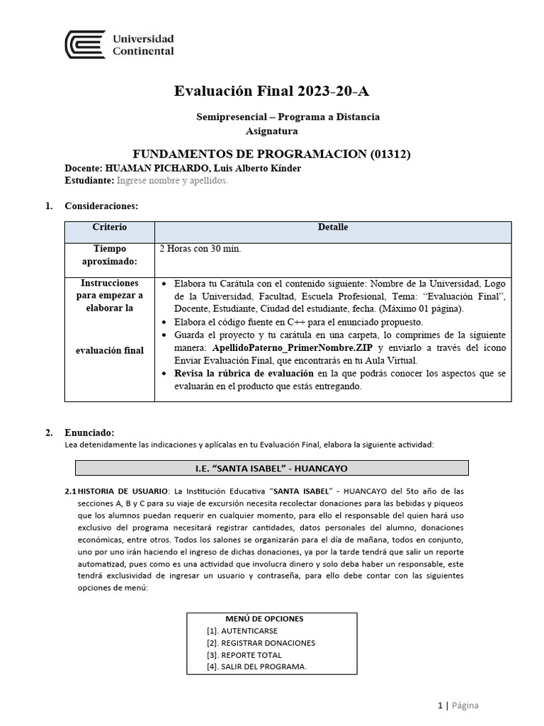 Examen Final Programacion Segura | PDF | Informática | Programación de computadoras
