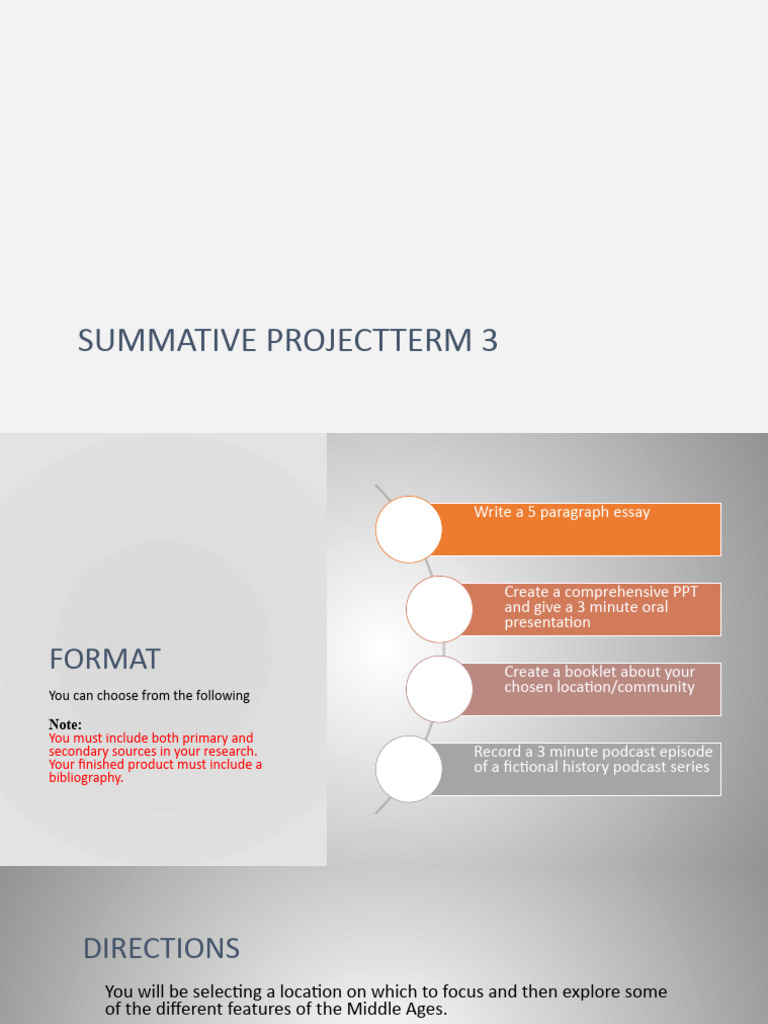 Summative Project Term 3 - G7 | PDF