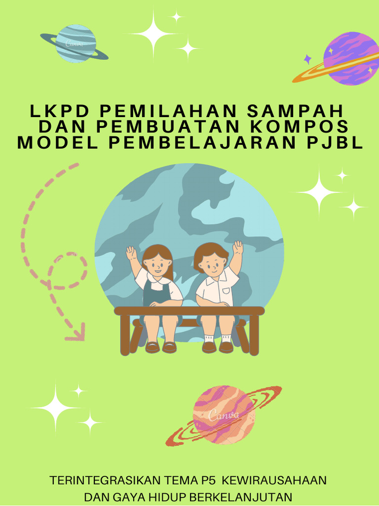 LKPD Berbasis PjBL Materi Adiwiyata-Pemilahan Sampah Dan Pembuatan ...