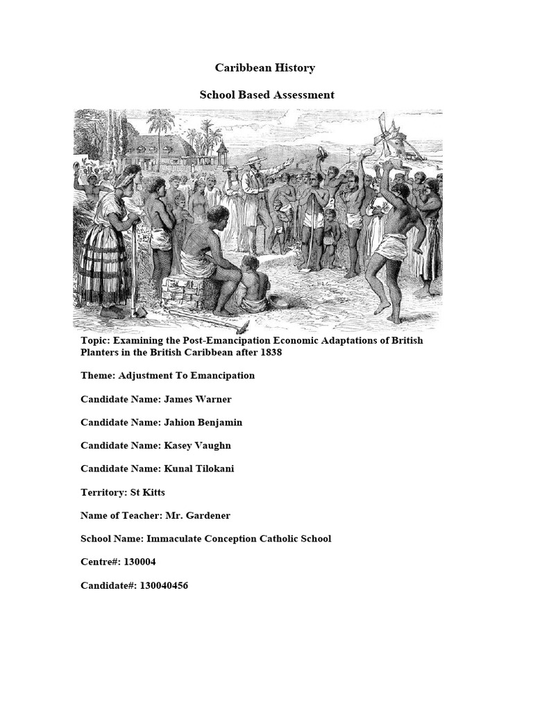 Caribbean History | PDF | Cognition | Learning
