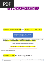 Approach To Magnesium Repletion in Adults With Hypomagnesemia ...