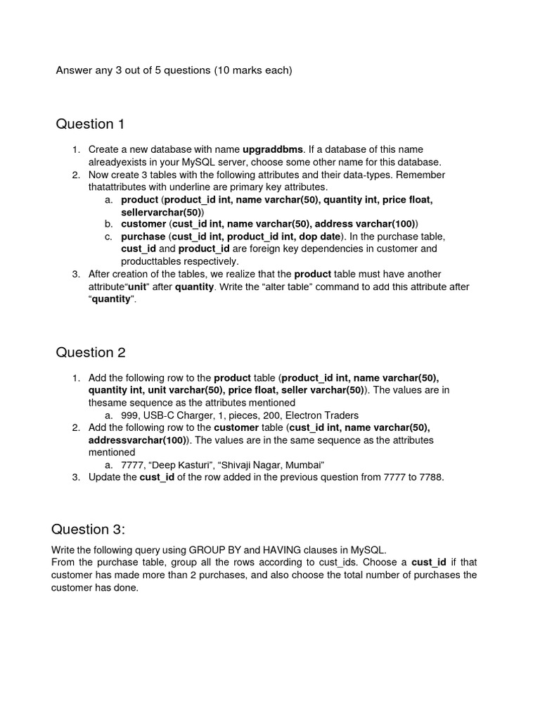 MySQL and HBase Database Operations Guide | PDF | Computers