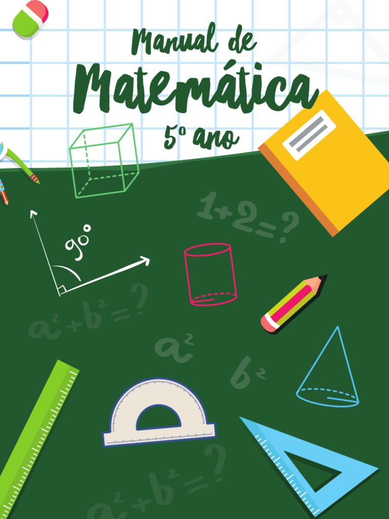 Manual de Matemática 5º Ano | PDF | Números | Exponenciação