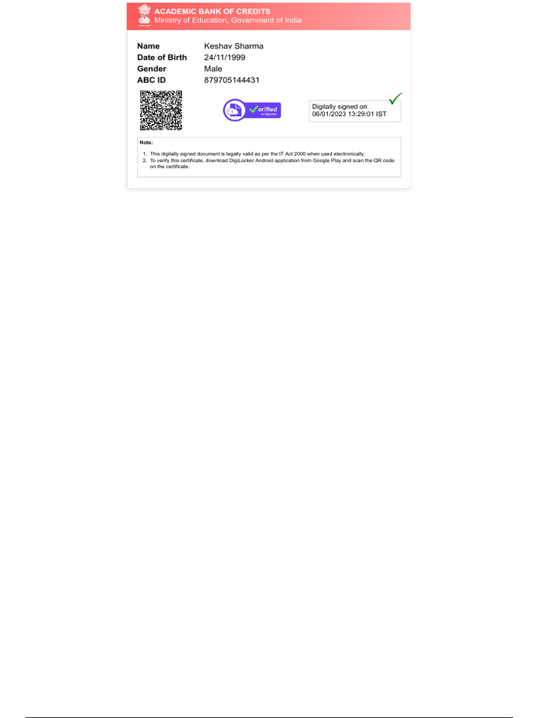 ABC ID Certificate Download Guide | PDF
