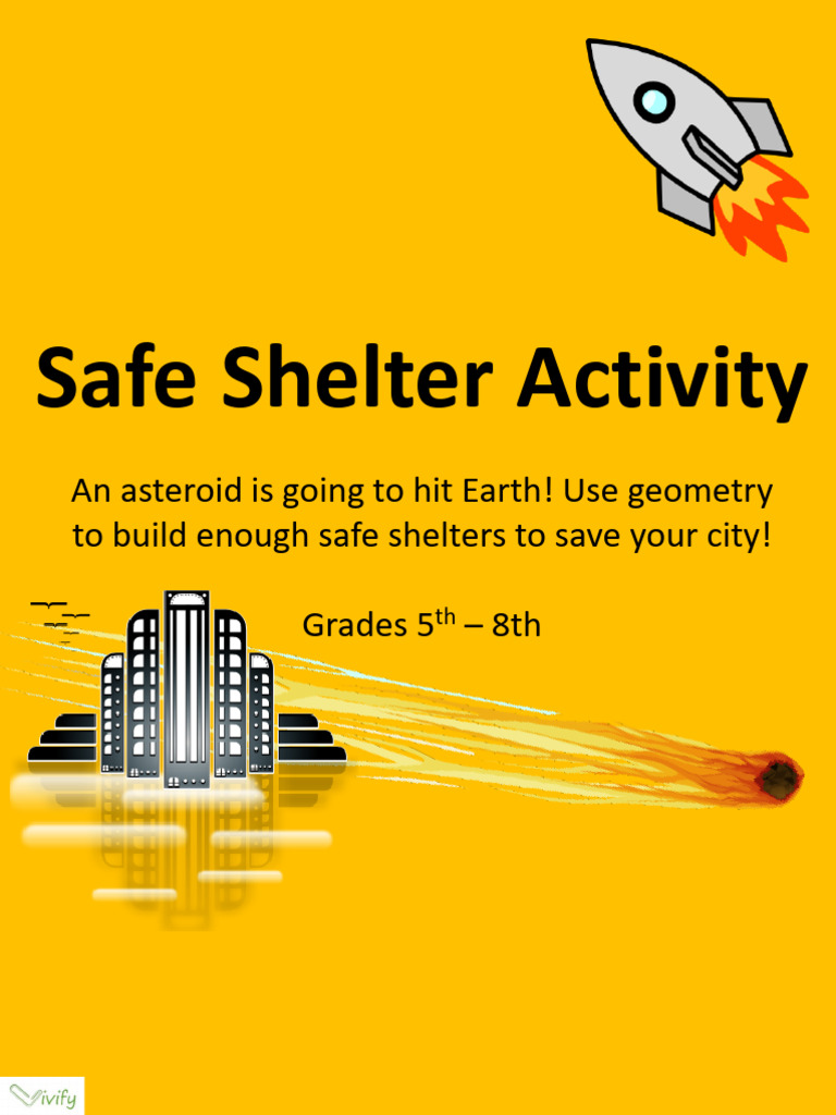 Safe Shelter Activity | PDF | Nasa | Mathematics