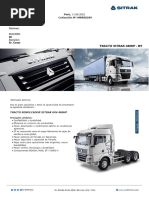 Ficha Tecnica Iveco Trakker 380T41H 6x4 | PDF | Eje | Inyección de combustible