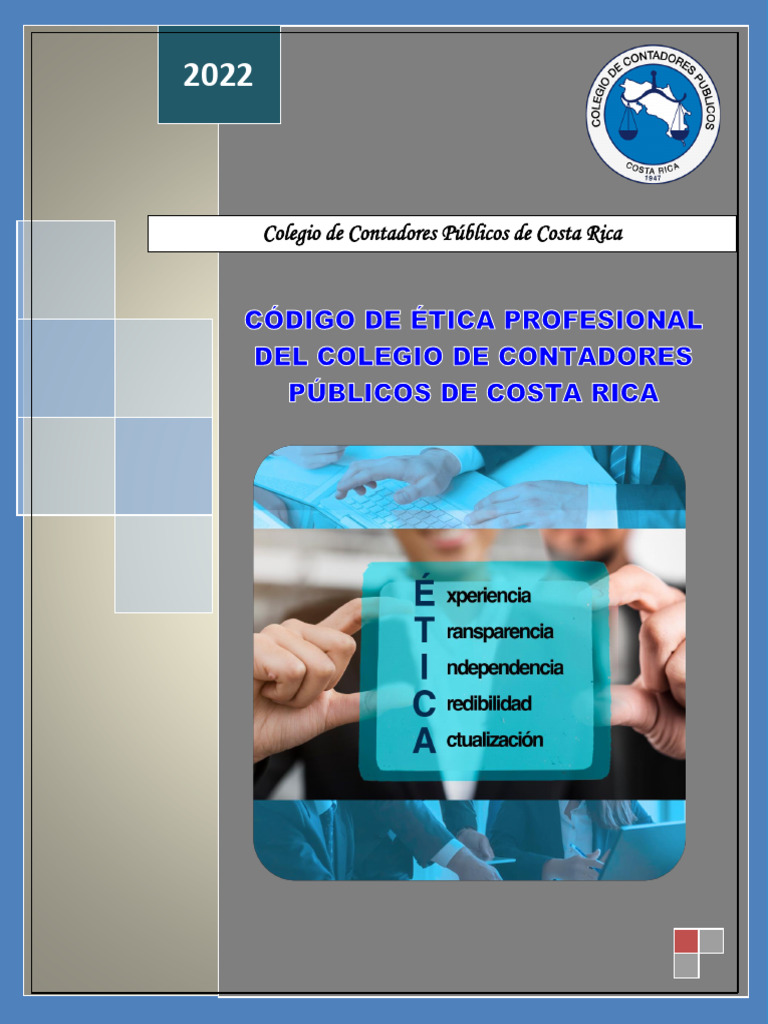 Código de Etica Profesional Del Colegio de Contadores Públicos de Costa ...
