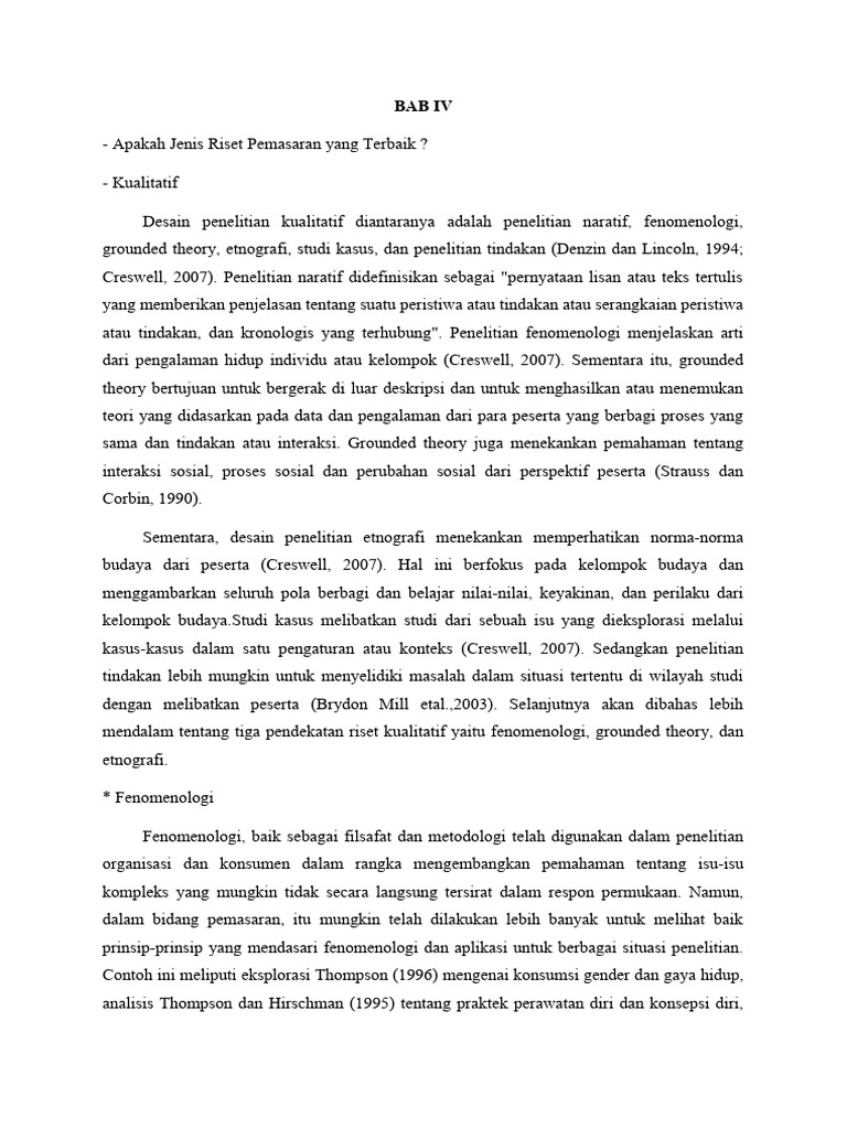 BAB IV - Pemasaran | PDF