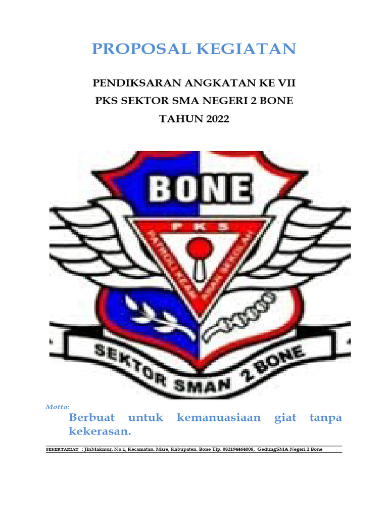 Proposal Kegiatan | PDF | Karier & Perkembangan | Sains & Matematika