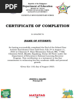 Inset 2024-Certificate | PDF