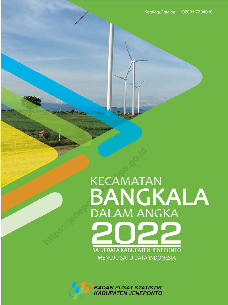 Statistik Kecamatan Bangkala 2022 | PDF