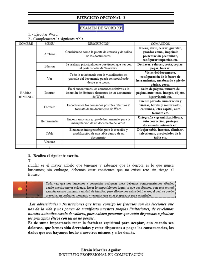 Word XP | PDF | Microsoft Word | Ventana (informática)