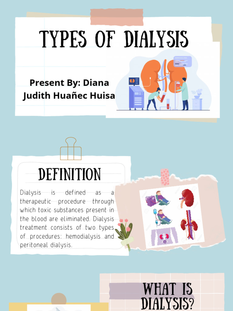 Types of Dialysis | PDF