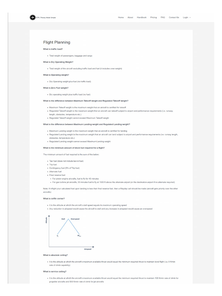 Flight Planning | PDF