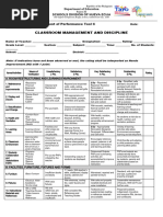 Rubrics For Classroom Cleanliness Assessment | PDF | Waste | Teaching ...