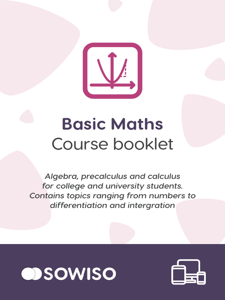 BasicMath Course Booklet SOWISO | PDF