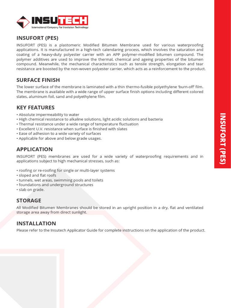 Insufort Pes | PDF | Home & Garden | Science & Mathematics