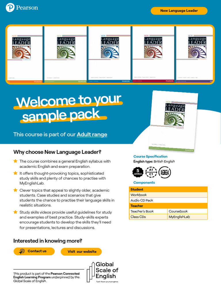 Welcome to New Language Leader | PDF