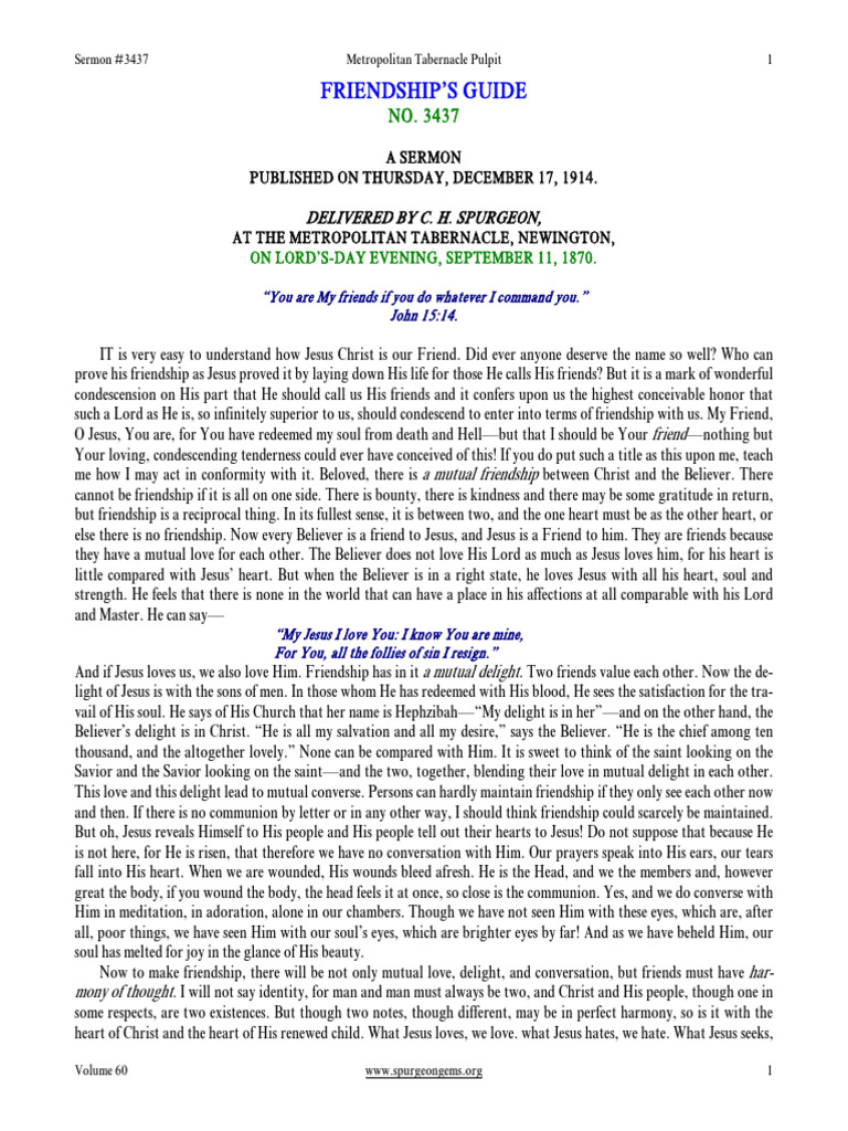 #3437 - Friendship's Guide | PDF