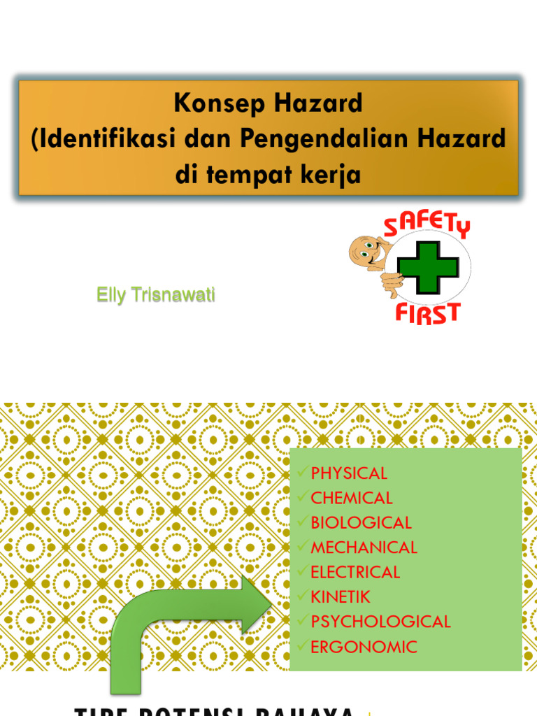 Konsep Hazard (Identifikasi Dan Pengendalian Hazard Di Tempat Kerja ...