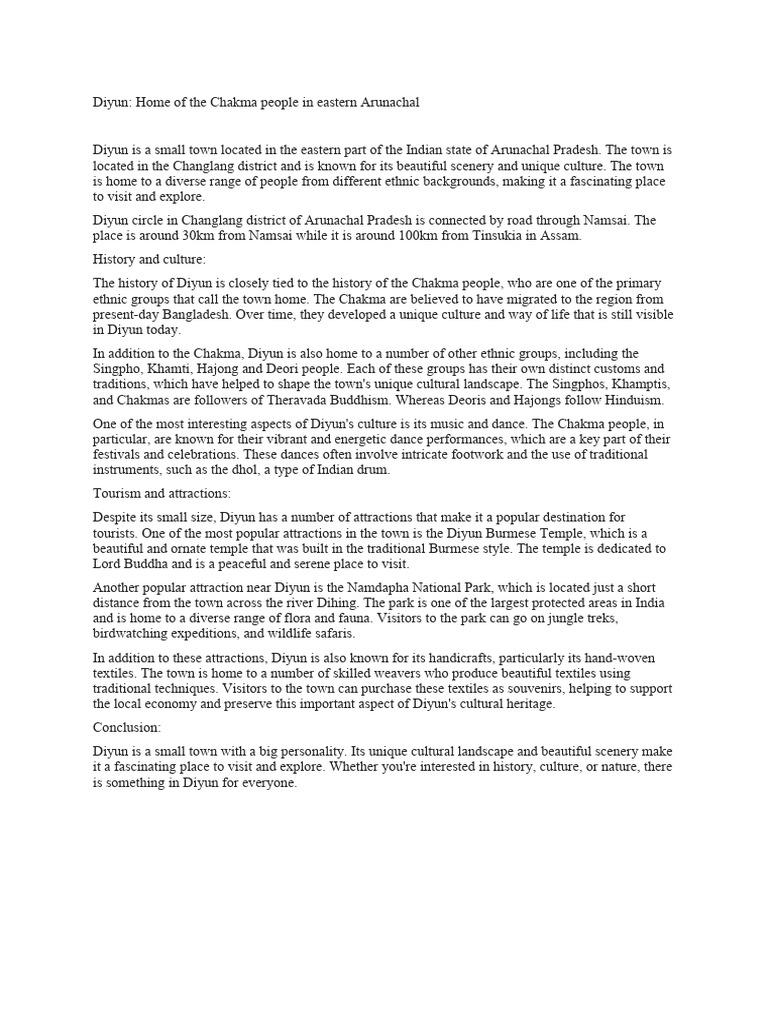 Diyun | PDF | South Asia | Asia