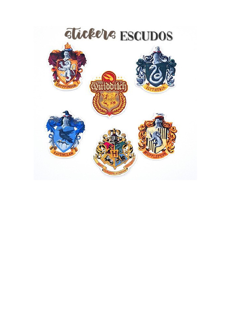 Escudos Harry Potter | PDF