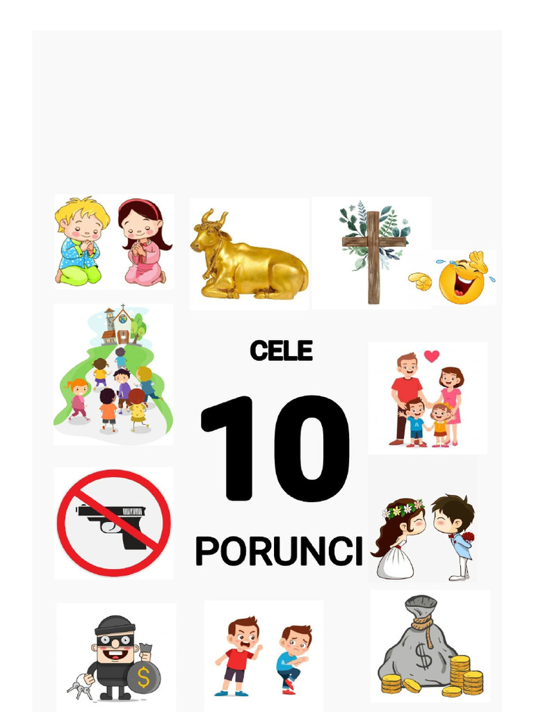 cele 10 porunci | PDF