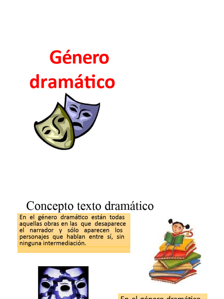 Texto Dramatico PPT 1 | PDF
