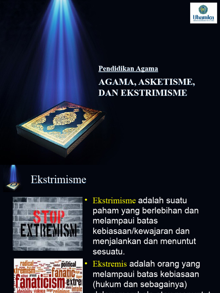 7 - Agama Asketisme Dan Ekstrimisme | PDF