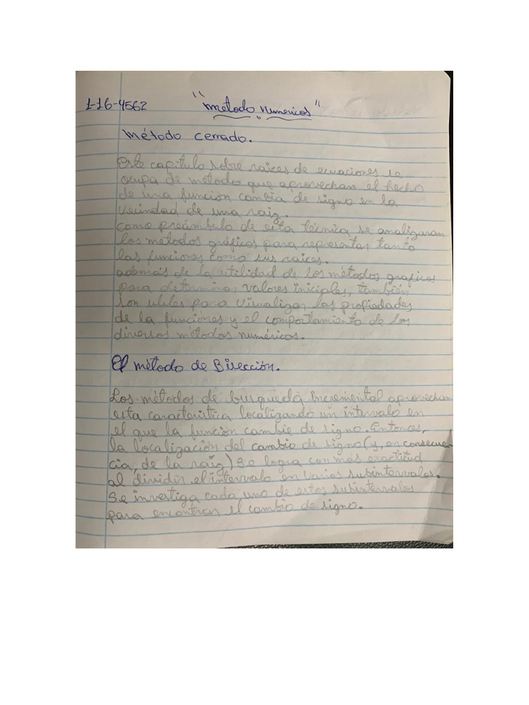 Métodos cerrados | PDF Métodos cerrados | PDF