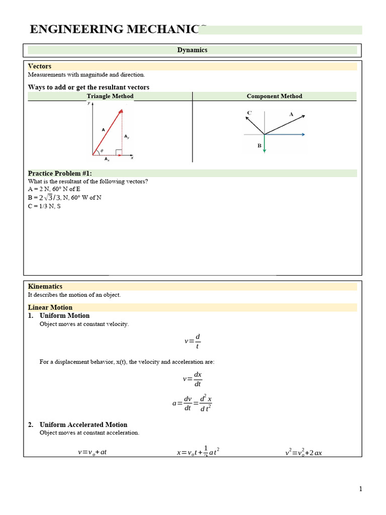 ENGINEERING MECHANICS (DYNAMICS, STATICS, STRENGTH) | PDF | Stress (Mechanics) | Force