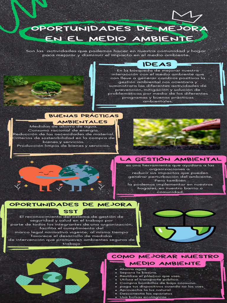 Infografia Medio Ambiente SST | PDF