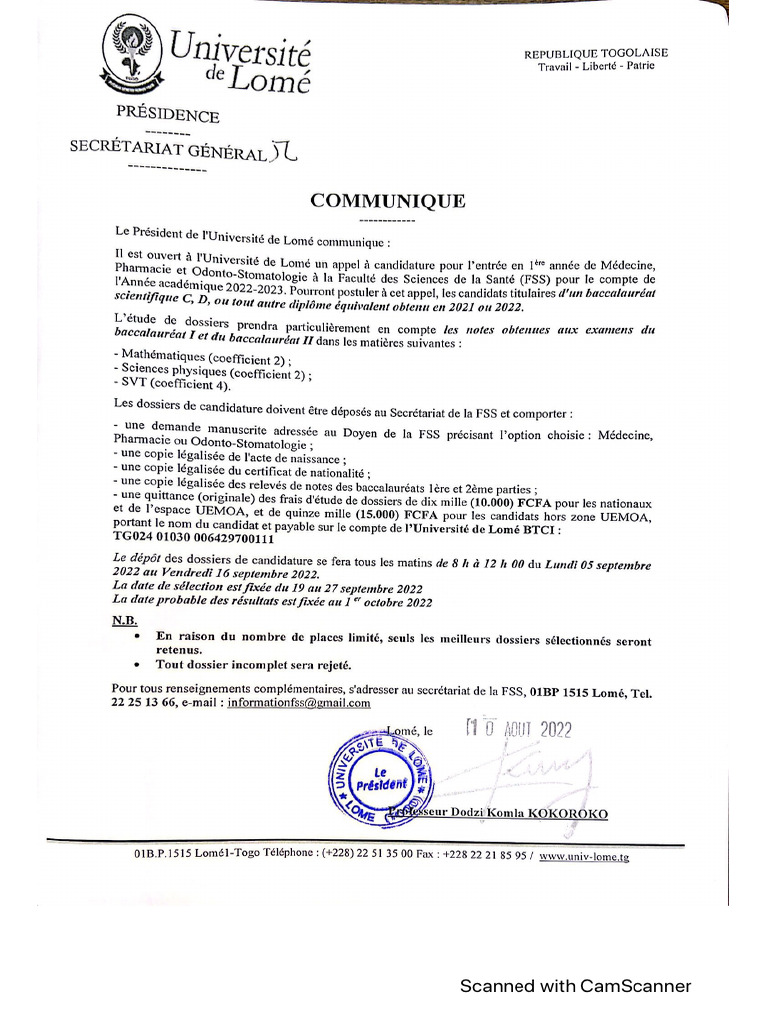 Concours FSS | PDF