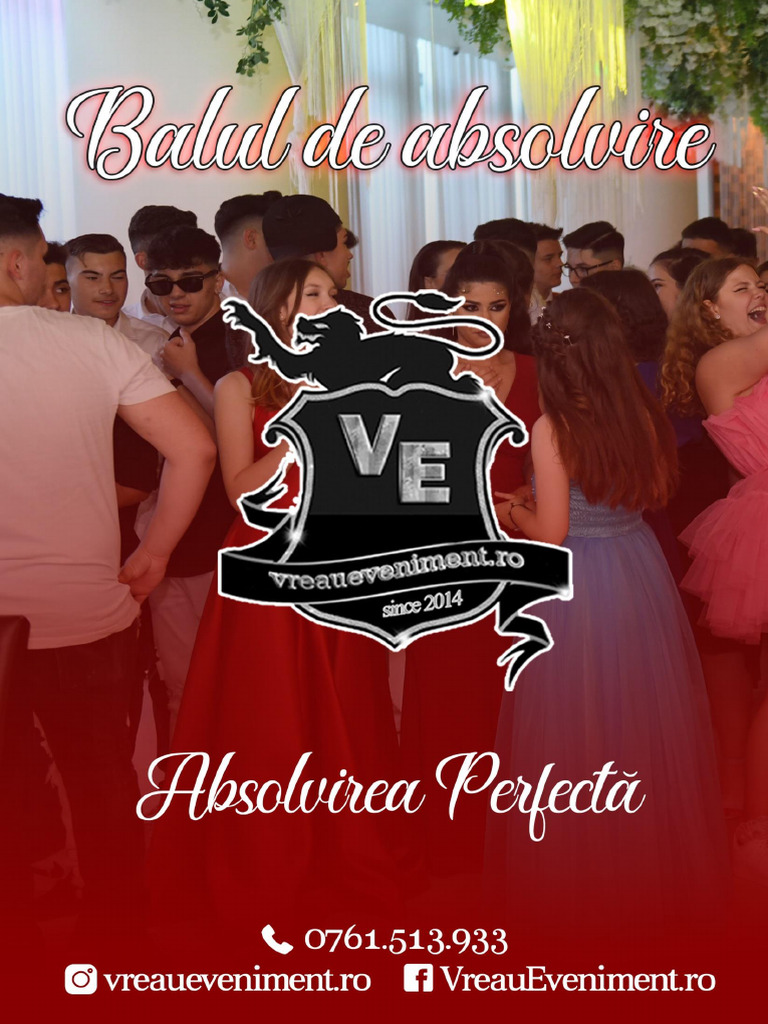 Oferta Bal Absolvire Vreaueveniment | PDF