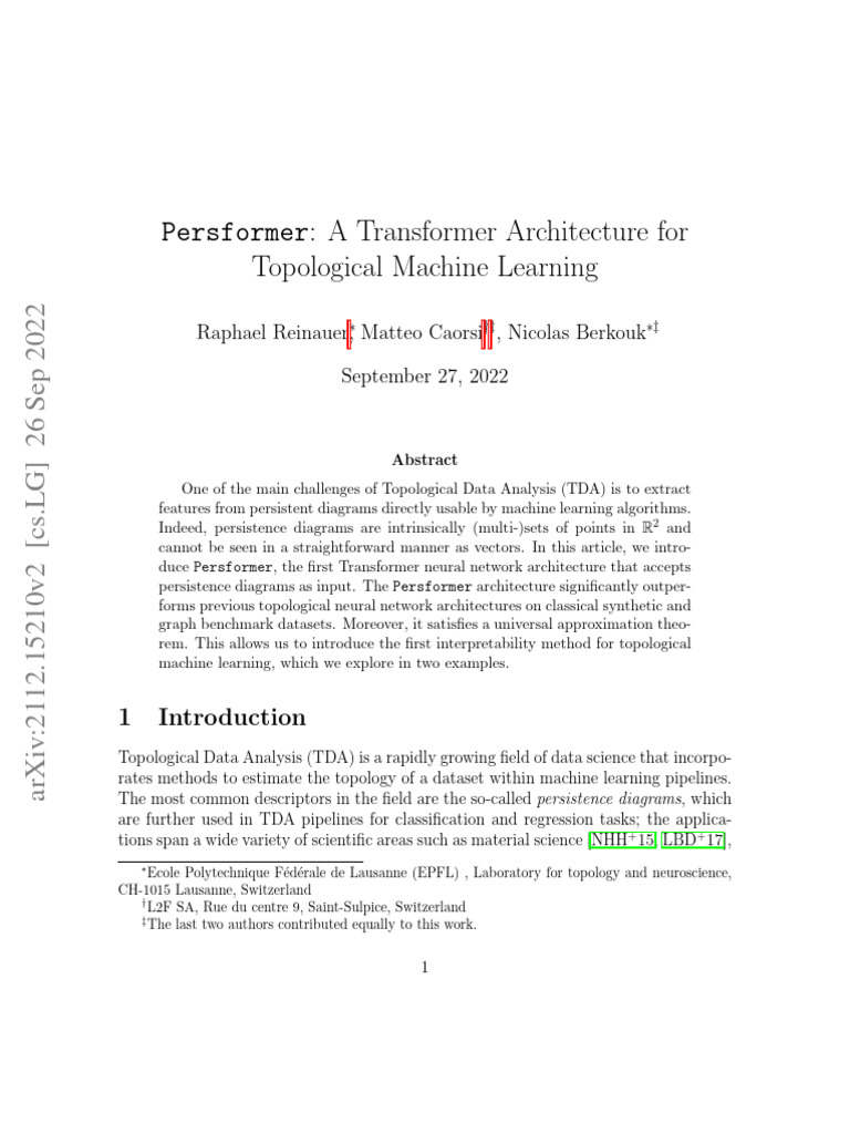 A Transformer Architecture | PDF