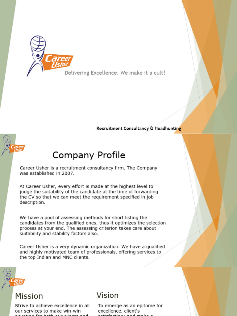 Delivering Excellence: We Make It A Cult!: Recruitment Consultancy ...