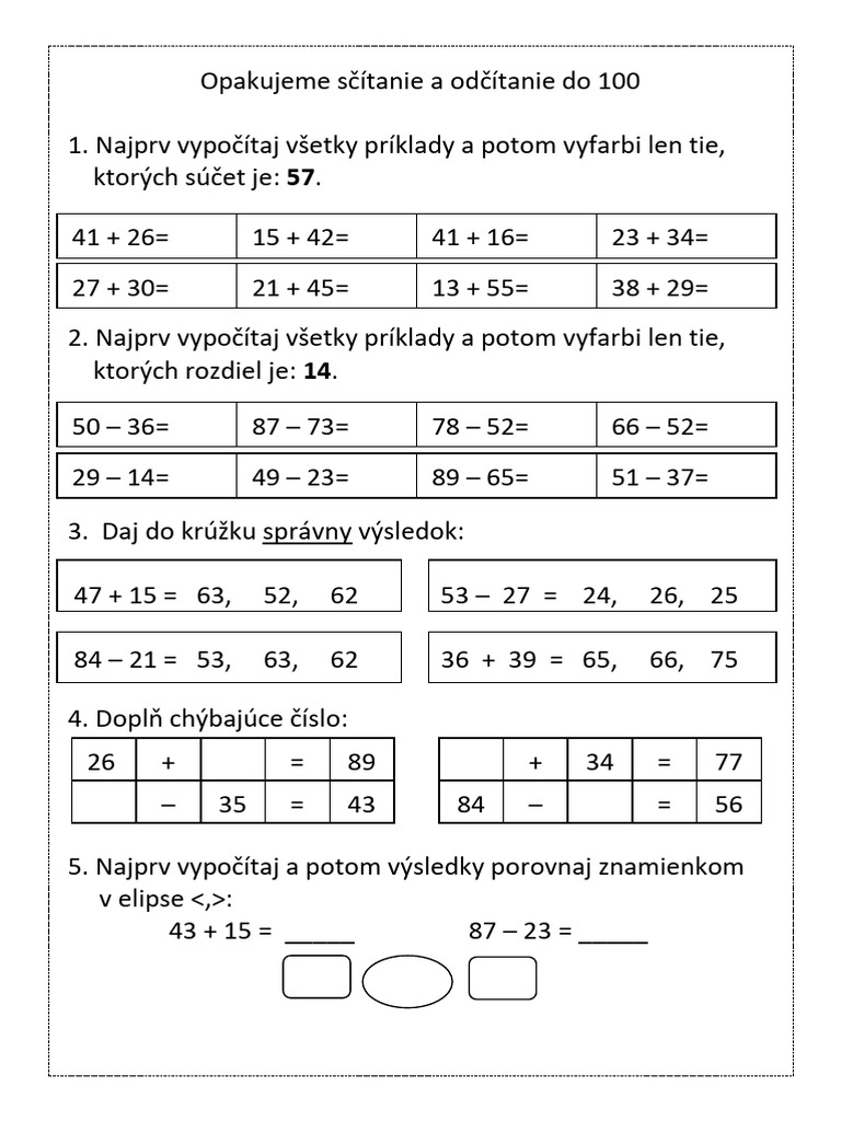 Matematika 5 Rocnik 6c | PDF