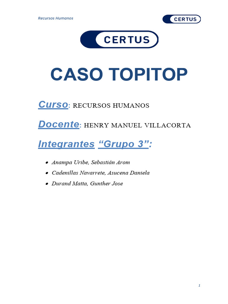 Anampa Uribe - Sebastián Arom | PDF | Business | Gestión de recursos ...