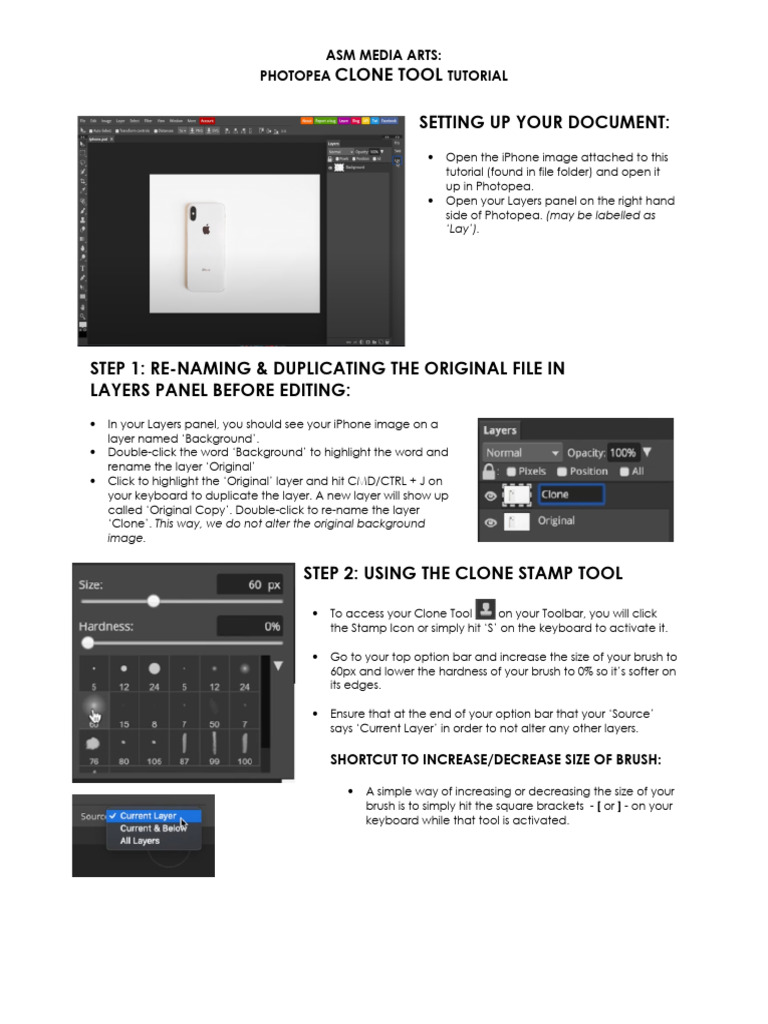 03 Photopea Clone Tool Tutorial | PDF | Computer Architecture | Computing