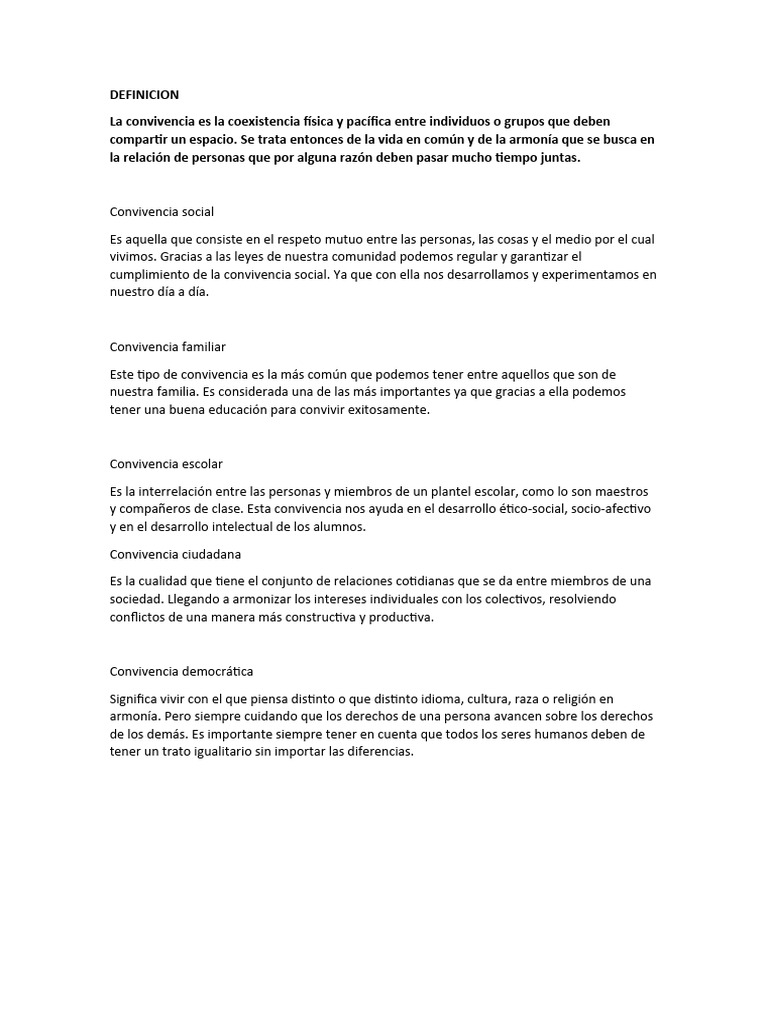 Convivencia Pdf