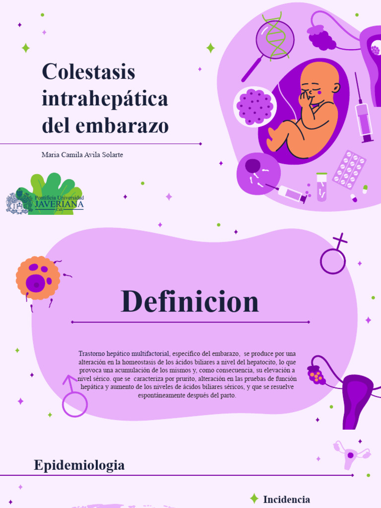 Colestasis Intrahepatica Del Embarazo | PDF | El embarazo | Feto